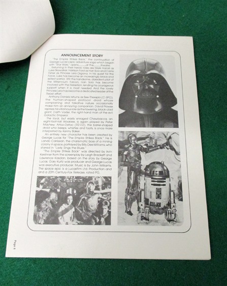 Tom Chantrell Posters | The Empire Strikes Back Star Wars Pressbook ...